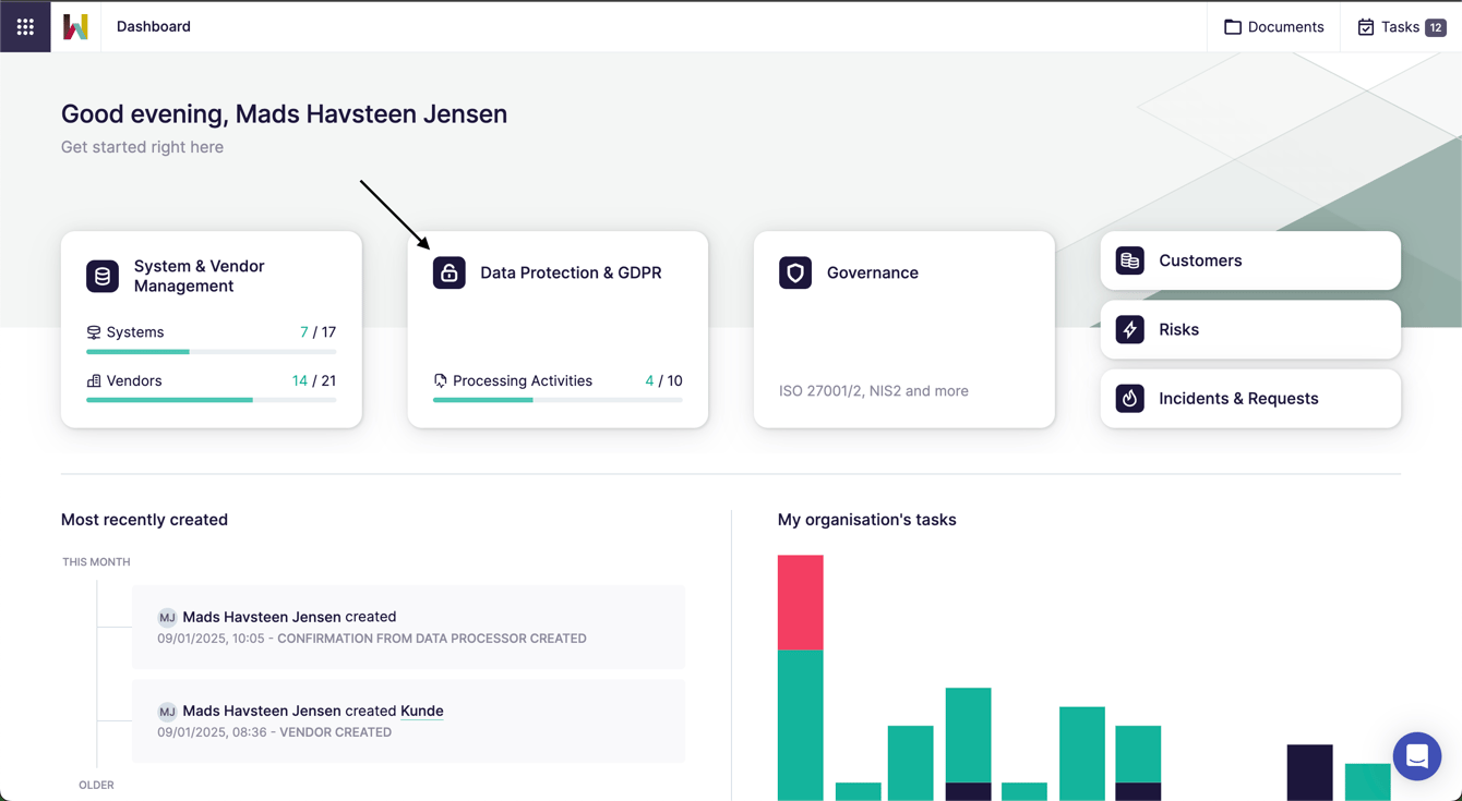 Find your way into and around the processing activities framework in Wired Relations